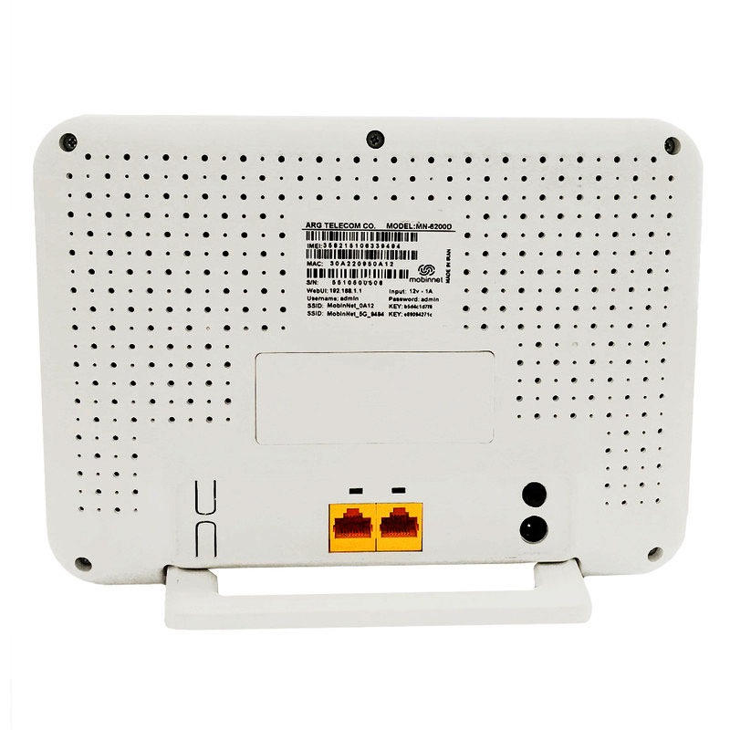 مودم LTE مبین نت مدل MN-6200D به همراه 200 گیگابایت اینترنت یکساله - نمایندگی فروش مودم های مبین نت